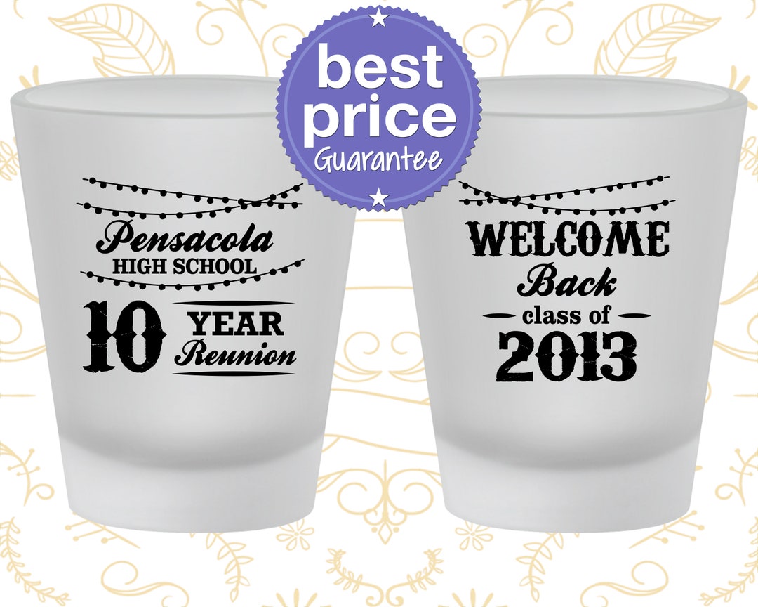 High School Reunion Favors, Class of 2014 Reunion, 10 Year Reunion ...