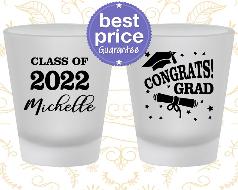 Graduation Shot Glasses Graduation Favors Graduation Party - Etsy