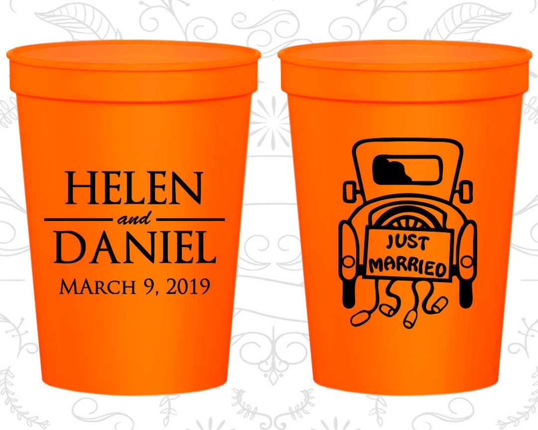 Neon Pink Stadium Cups, Neon Pink Cups, Neon Pink Party Cups, Neon ...