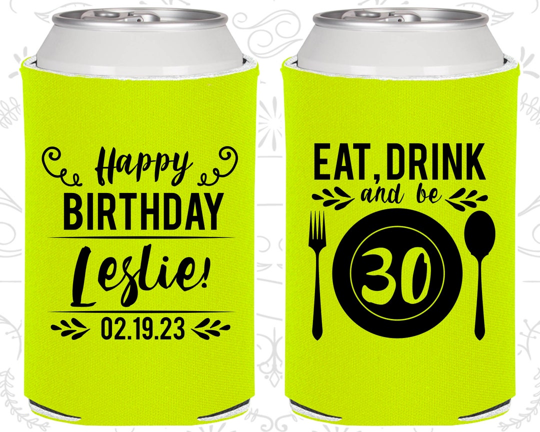 30th Birthday, 30th Birthday Party, Eat Drink and Be 30, Happy Birthday ...