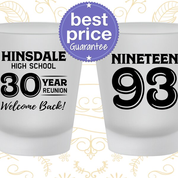 Class Reunion Shot Glasses - Etsy