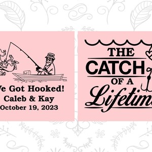 The Catch of a Lifetime, Personalized Wedding,fisherman Wedding Favors ...