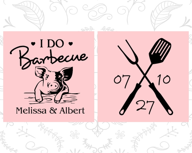 I Do BBQ Wedding Gift Personalized Gift I Do Barbecue - Etsy