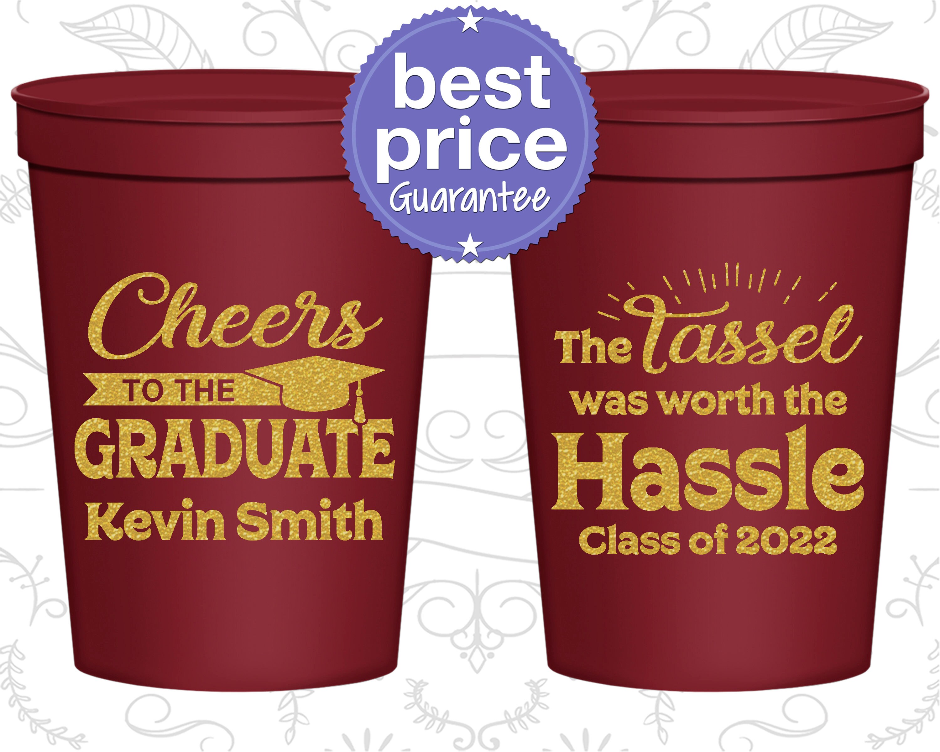 Graduation Stadium Cups Graduation Party Favors Grad Gifts | Etsy