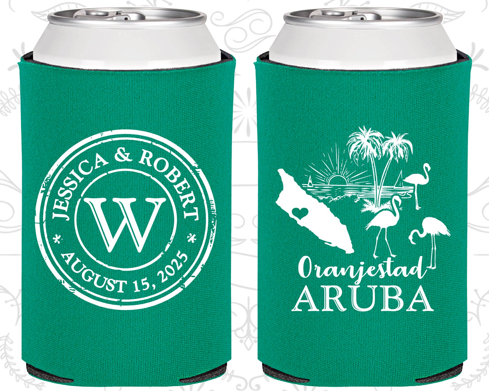 Aruba Wedding Gifts Coolies Destination Wedding Favors | Etsy