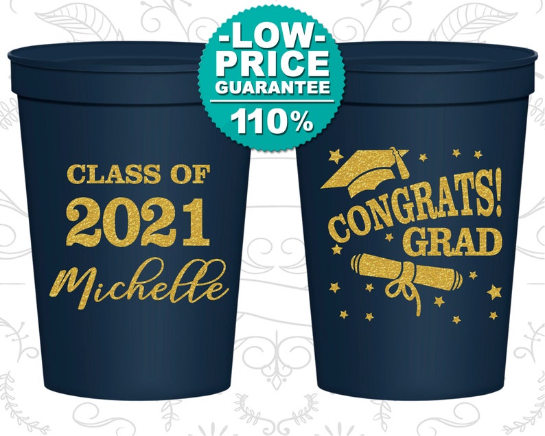 Graduation Party Cups Graduation Favors Graduation Party | Etsy
