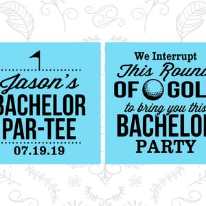 Bachelor Partee, Bachelor Party Can Coolers, Golf Bachelor Party Can ...