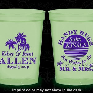 Sandy Hugs Salty Kisses Best Wishes to the Mr and Mrs, Personalized ...