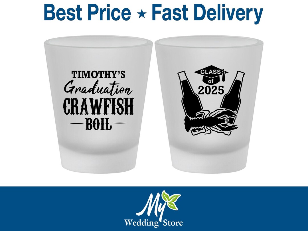 Graduation Shot Glass, Graduation Party Favors, Graduation 2025 ...