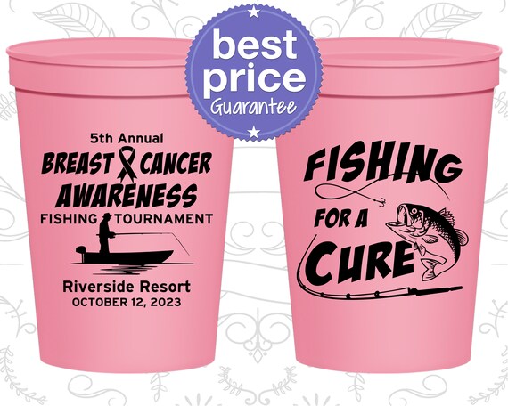Breast Cancer Party Cups, Breast Cancer Awareness Gifts, Breast Cancer ...