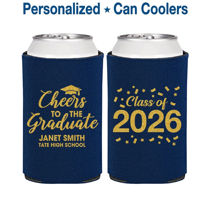 Class of 2026 Koozie - Etsy