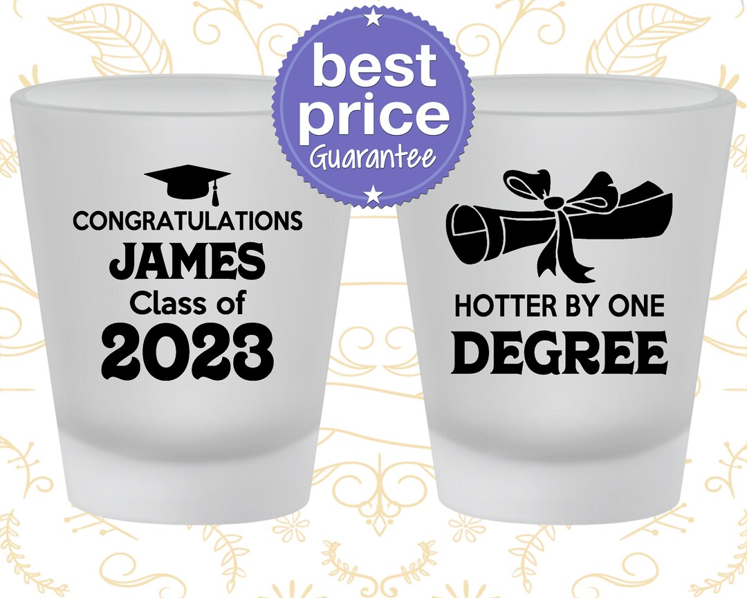 Graduation Shot Glass, Graduation Party Favors, Graduate 2024, High ...