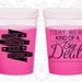 Today We Are Kind of a Big Deal Custom Party Mood Cups - Etsy