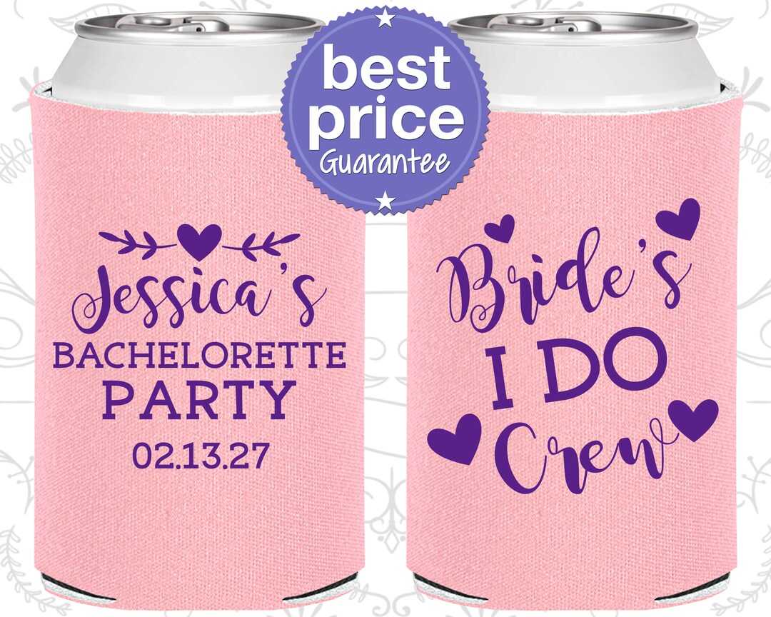 I Do Crew Party Ideas, Printed Bachelorette Party Favors, I Do Crew ...