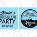 Vegas Bachelor Can Coolers Las Vegas Bachelor Party Can - Etsy