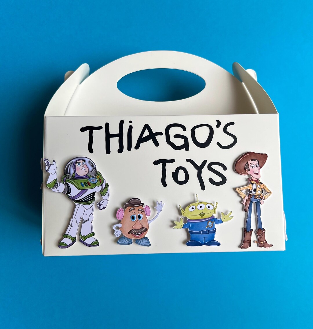 Toy Story/ Andys Toys Favor Box for Party Treat Box Party Boxes - Etsy