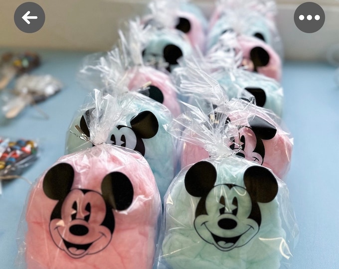 Magic Mouse Cellophane Treat Bags, Candy Bag, Favor Bag, Cotton Candy ...