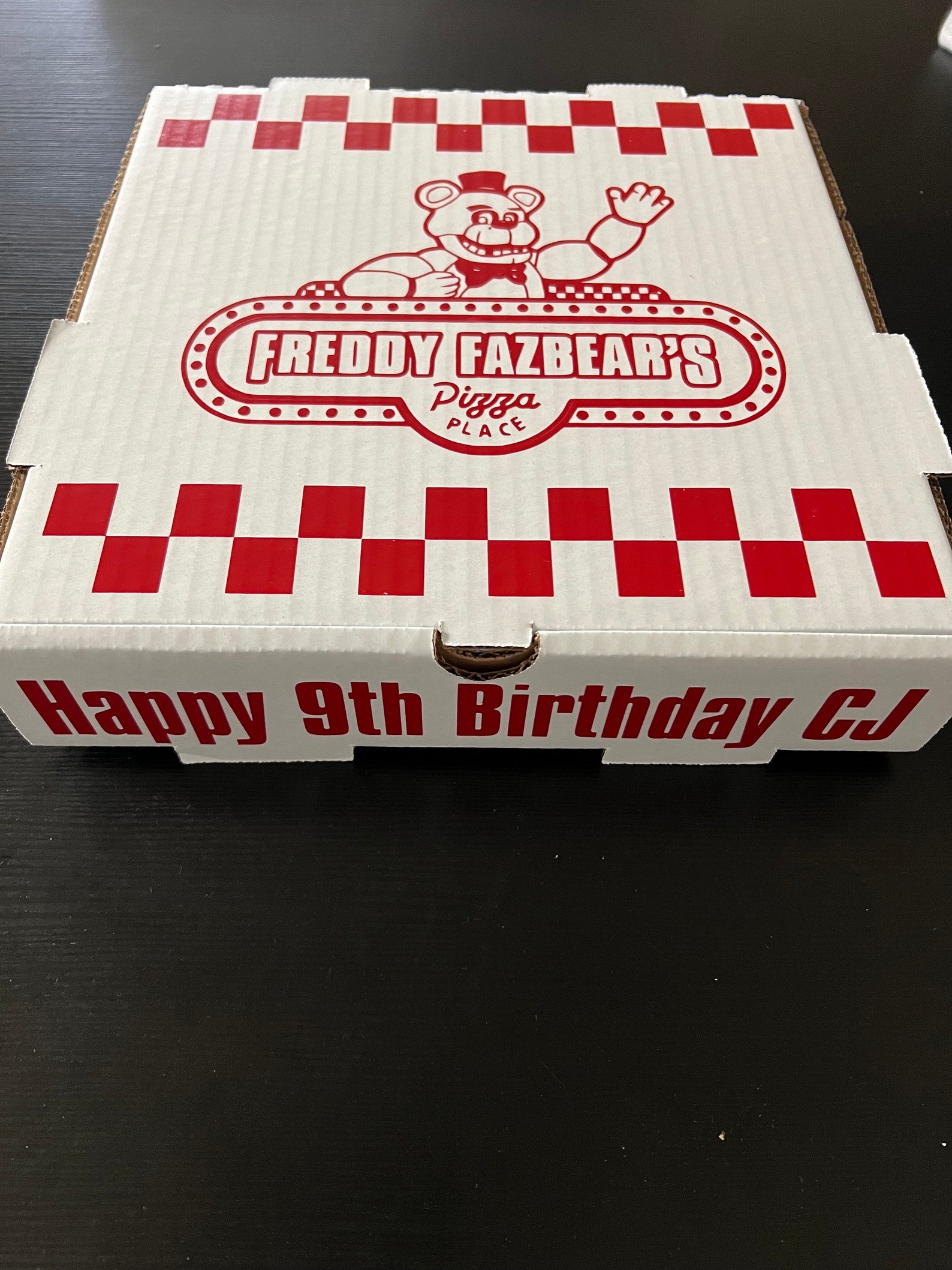 FNAF Five Nights at Freddy’s Fazbear Pizza Box Five Nights at Freddy’s ...