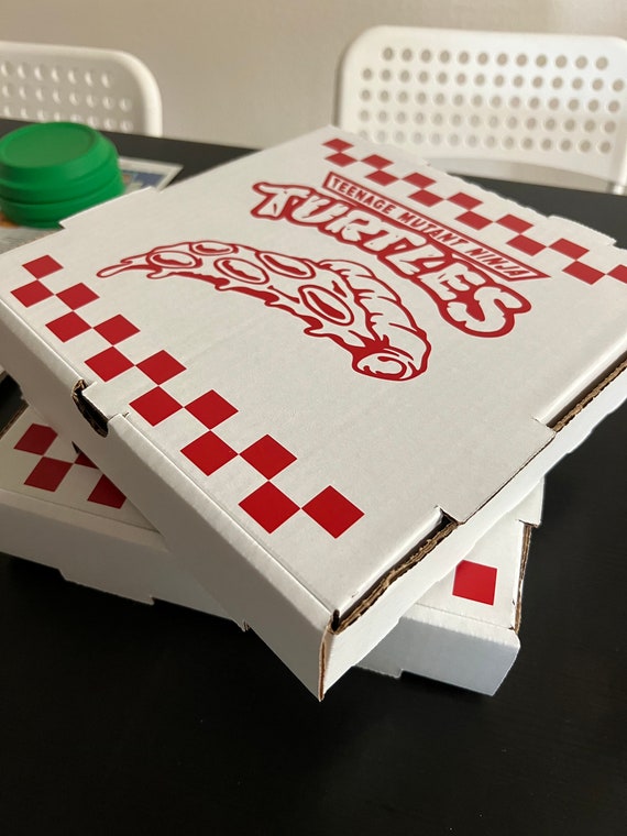 Ninja Turtle Pizza Box Cake