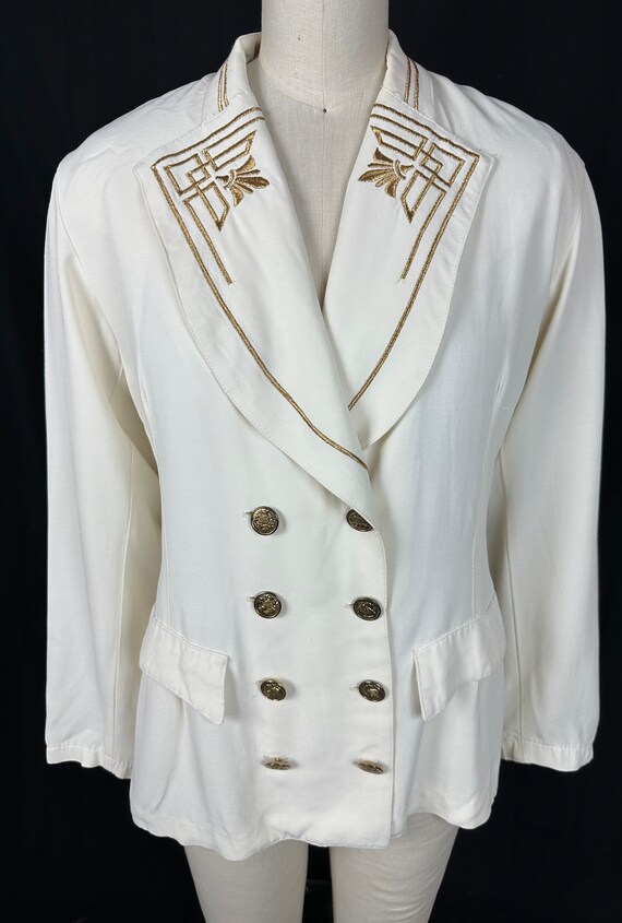 blazer with embroidery - Gem