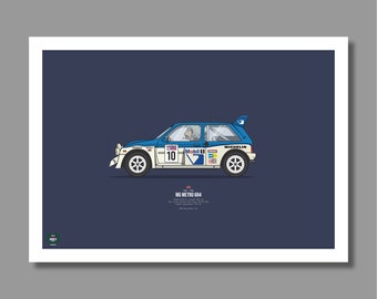 Group B Rally Car Legends Giclee Print - Etsy