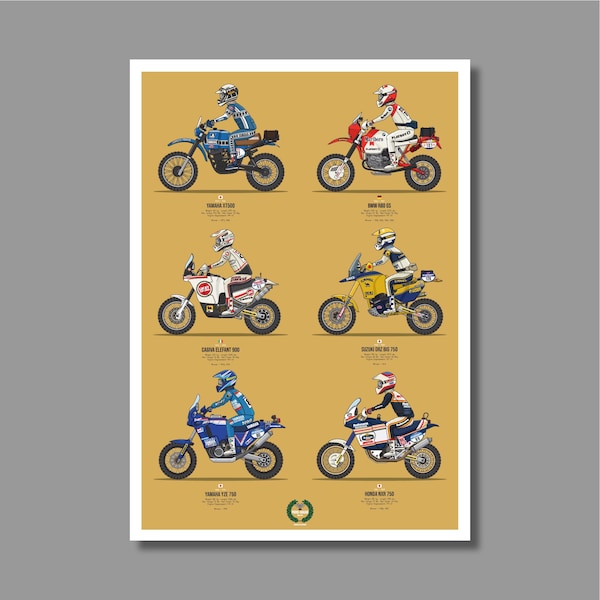 Dakar Poster - Etsy