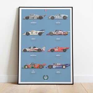 Le Mans Legends Giclee Print - Etsy