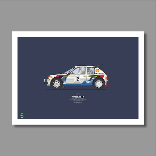 Group B Rally Car Legends Giclee Print - Etsy