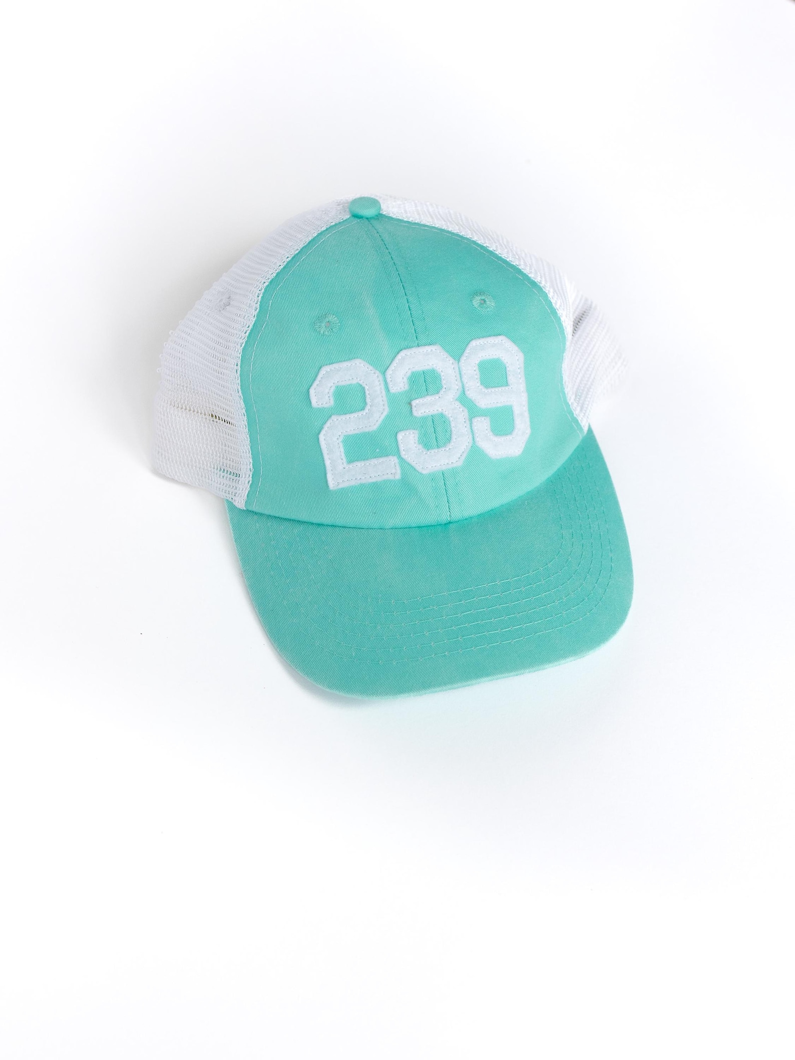Custom Area Code Trucker Hat, Baseball Cap, Ponytail Baseball Hat ...