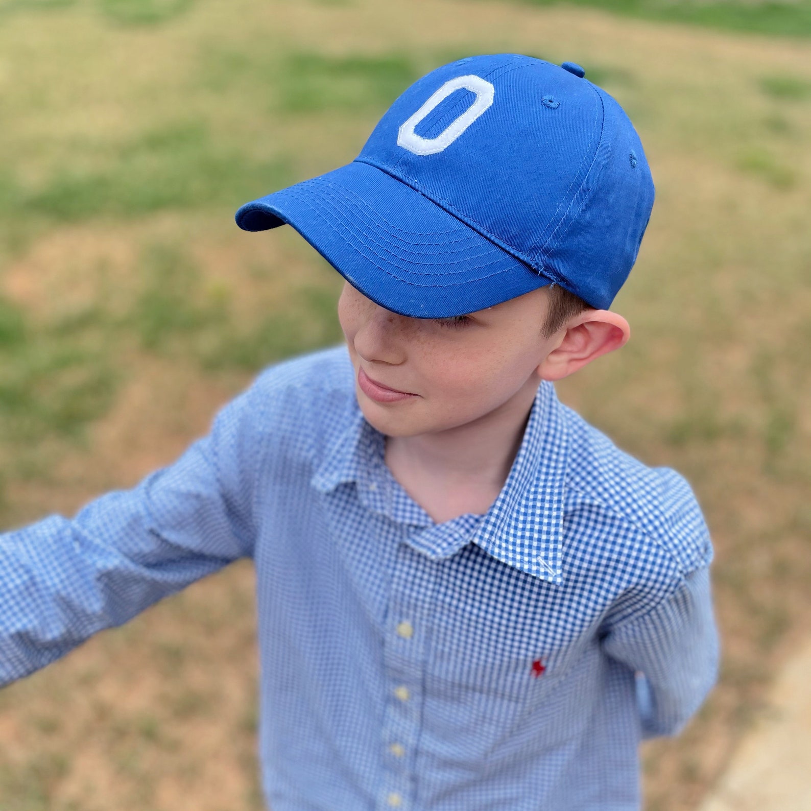 Personalized Toddler Youth Letter Hat, Kid Monogram Hat, Toddler ...