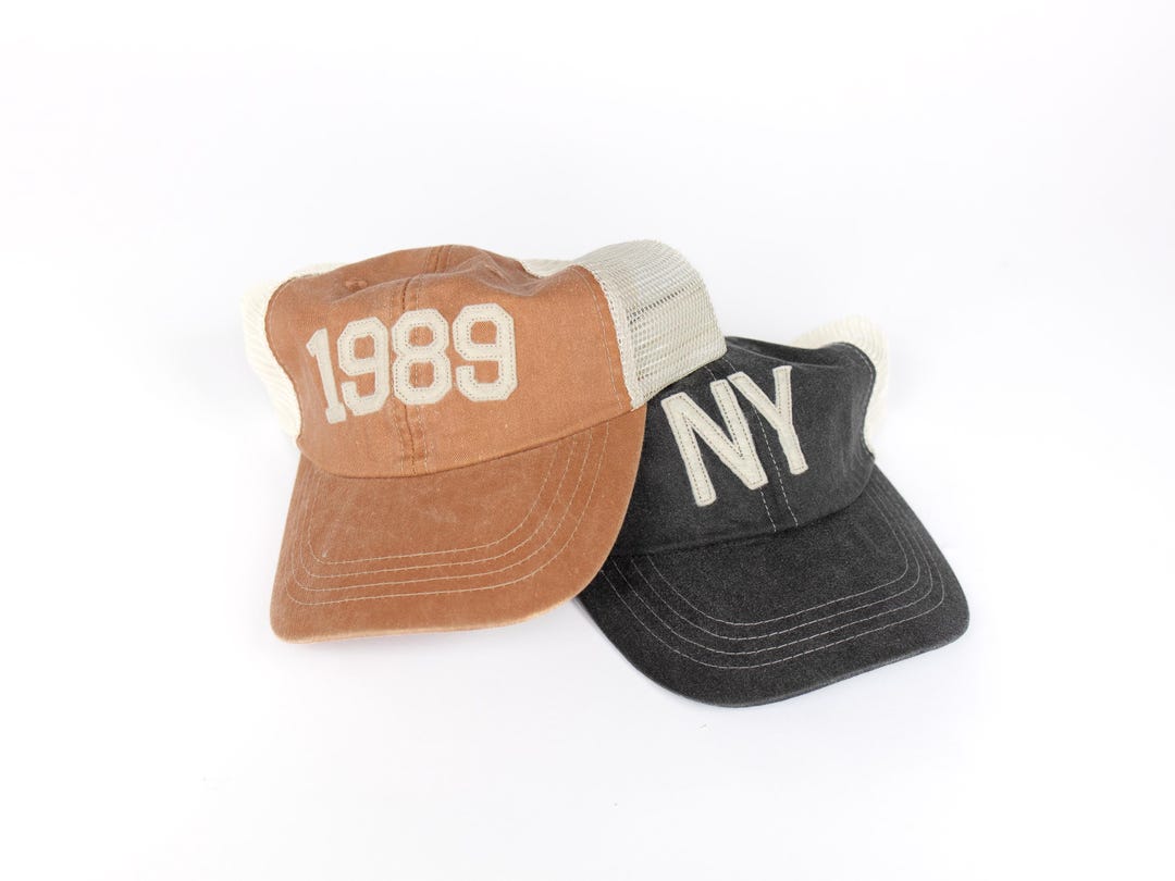 Custom Area Code Trucker Hat, Baseball Cap, Ponytail Baseball Hat, Airport Code Hat, Custom ...