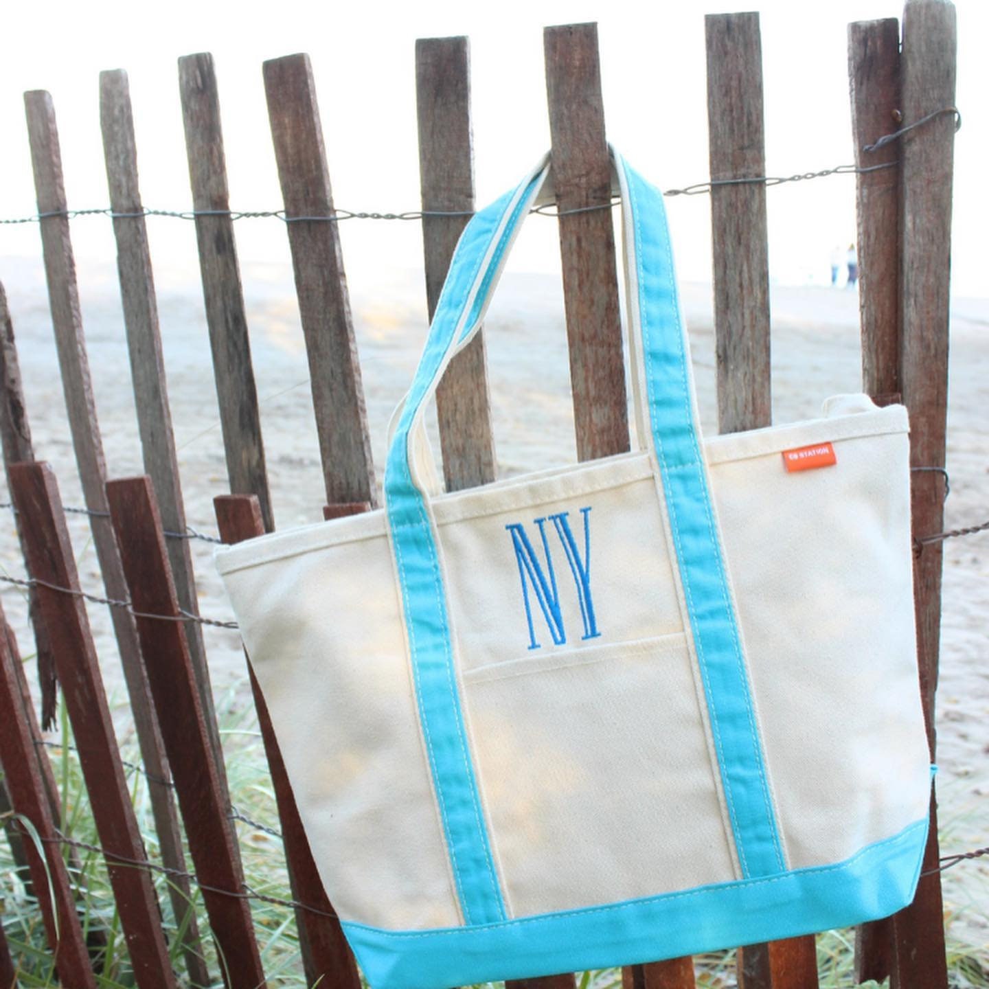 Custom Beach Bag Tote, Embroidered Tote Bag, Monogrammed Bridesmaid ...