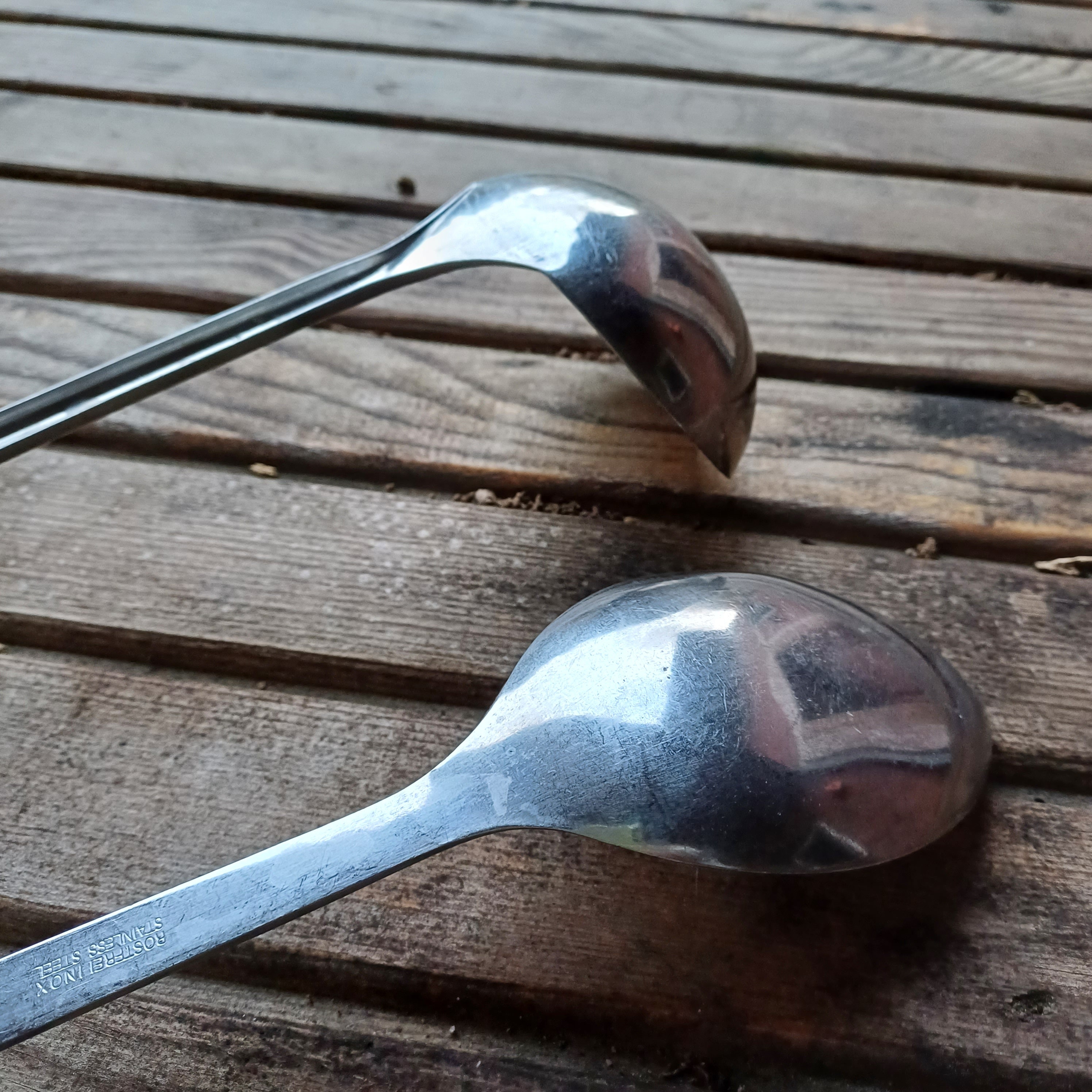 Vintage Rostfrei Inox Ladle and Bold Spoon Set of 2 - Etsy
