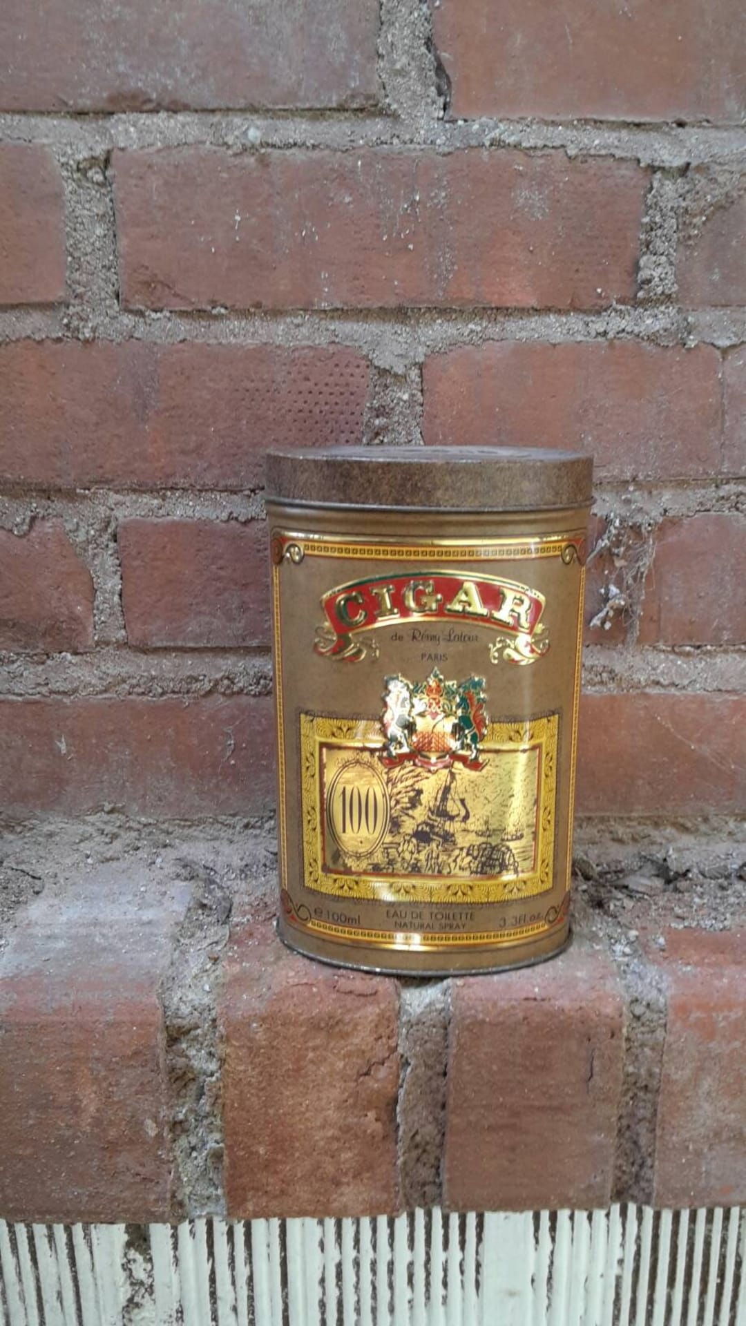 Perfume CIGAR Tin Box Vintage - Etsy