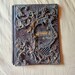 Antique Book /bible Cover Leather and Metal - Etsy