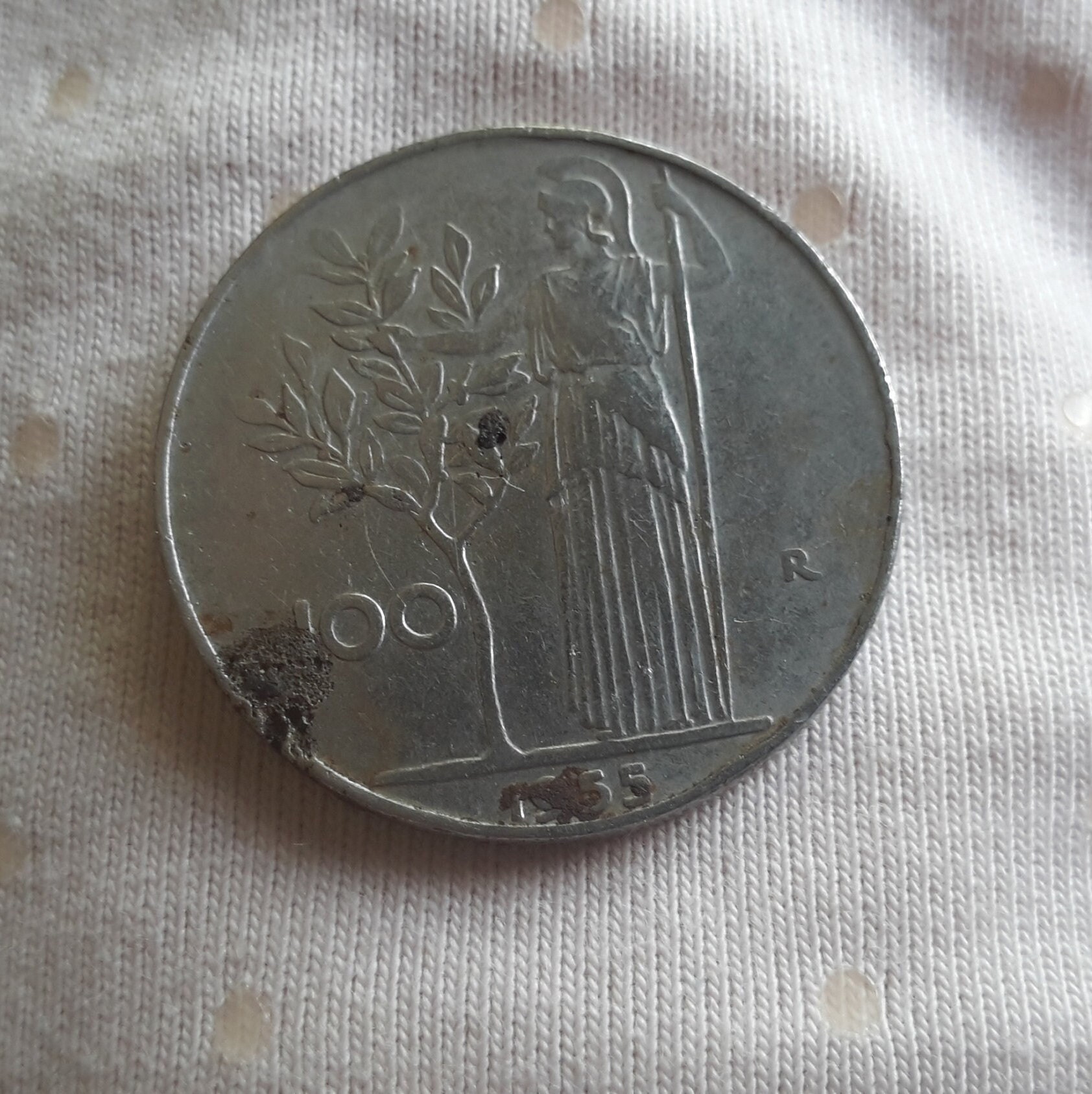 100 Lire Minerva Coin 1955 /italian 100 Lire Coin Vintage - Etsy
