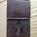 Antique Book /bible Cover Leather and Metal - Etsy