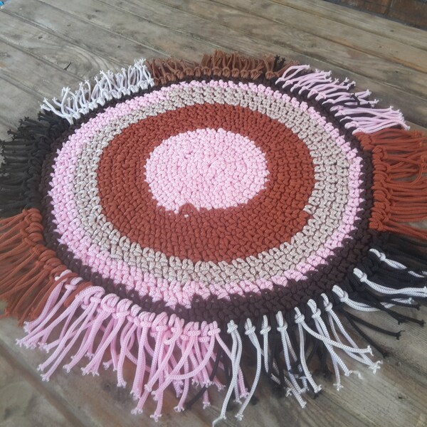 Crochet Floor Mat - Etsy