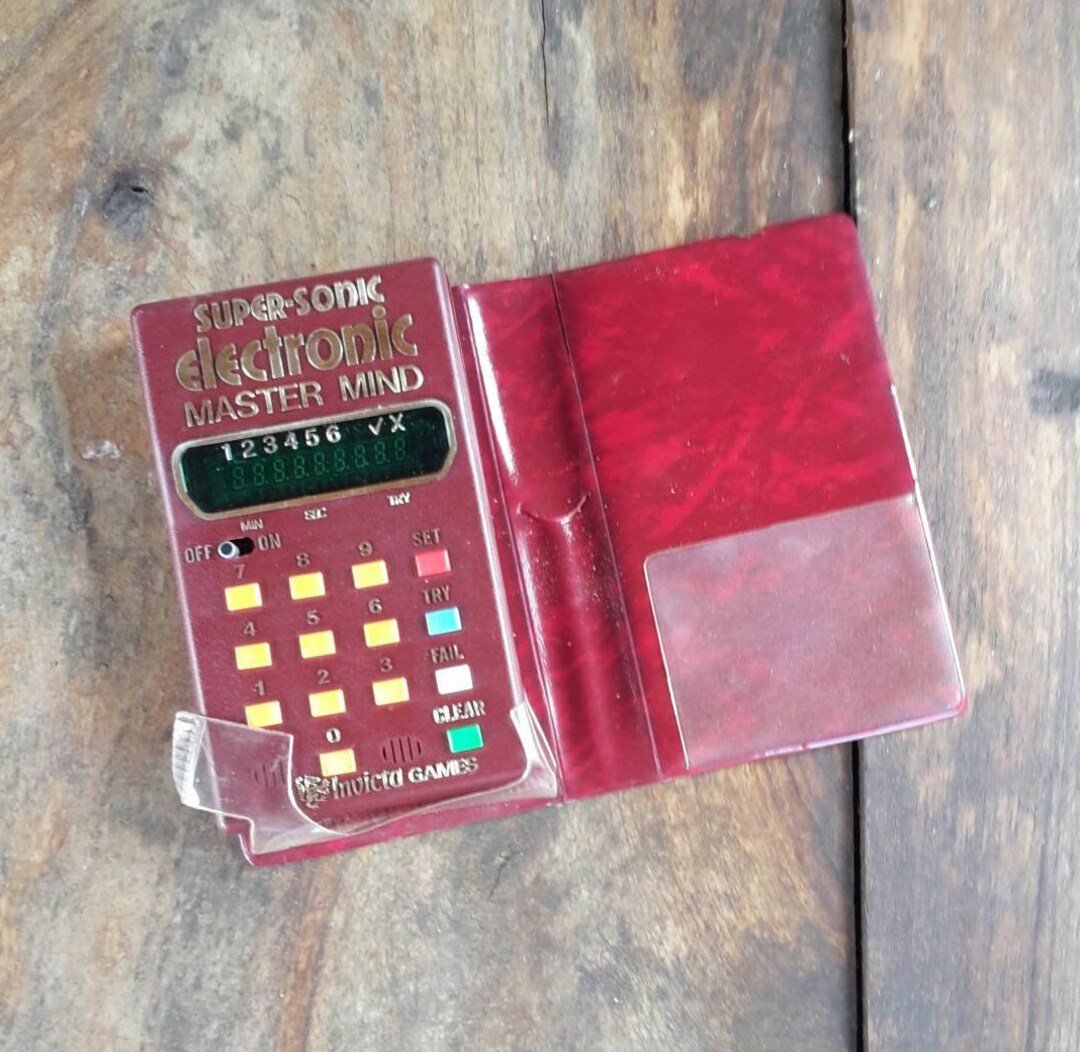 Super-sonic Electronic Master Mind 1970s - Etsy