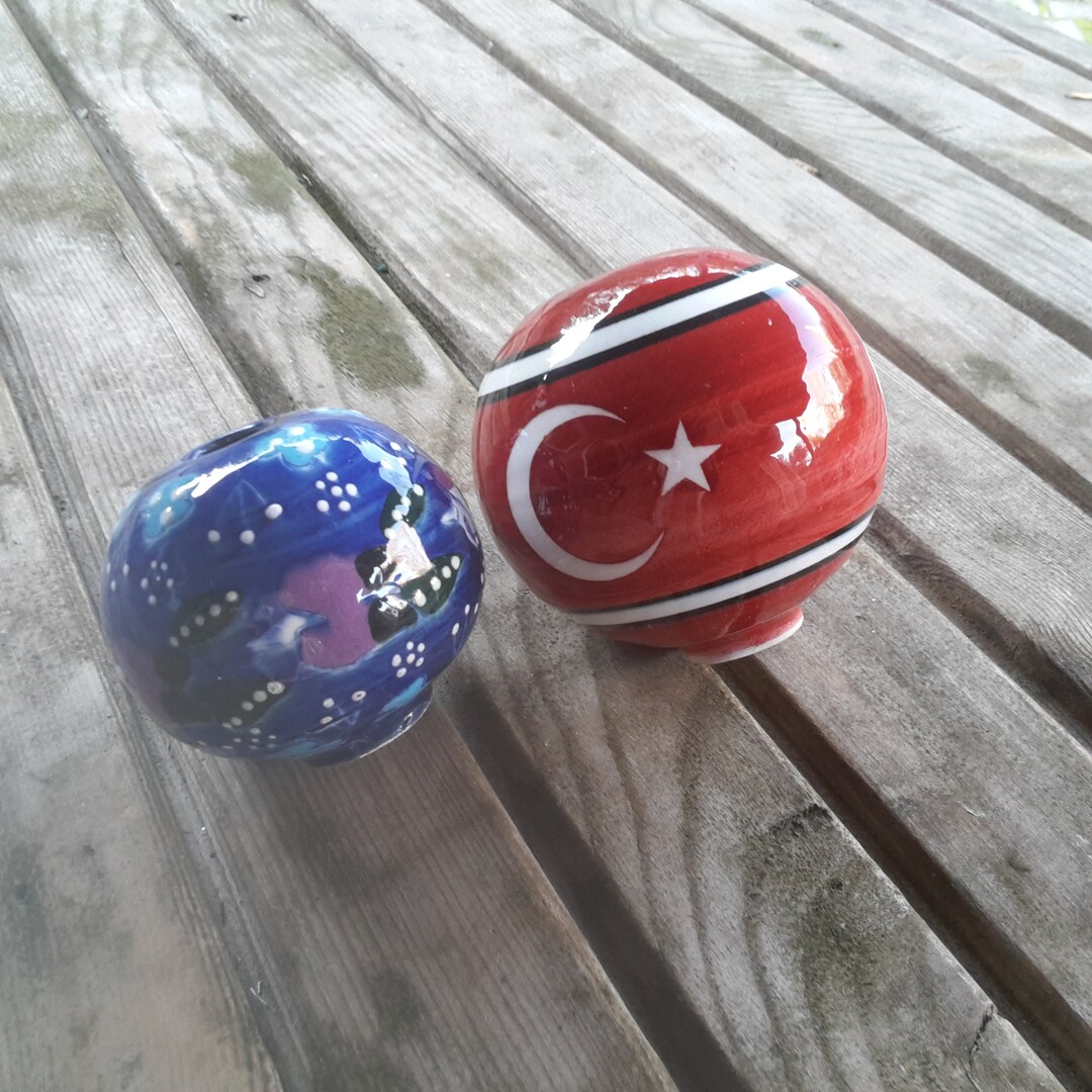 Ceramic Balls Decorative/crescent Moon and Star Ceramic Ball Decorative ...