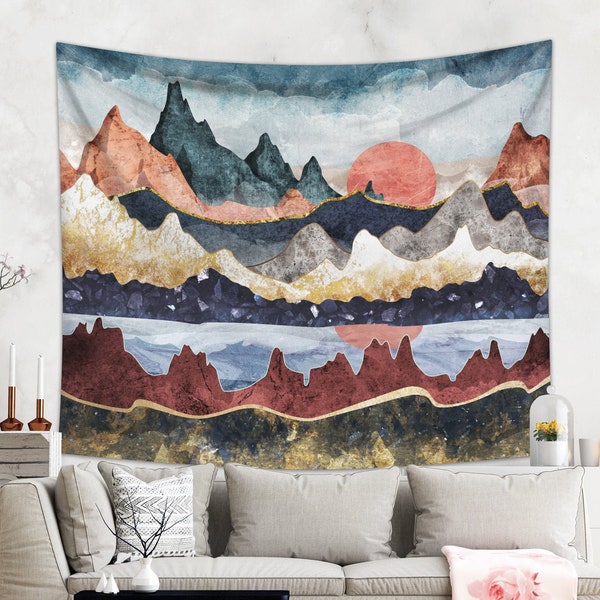 Mountain Tapestry - Etsy