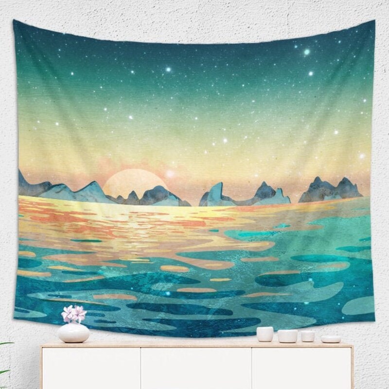 Ocean Tapestry - Etsy