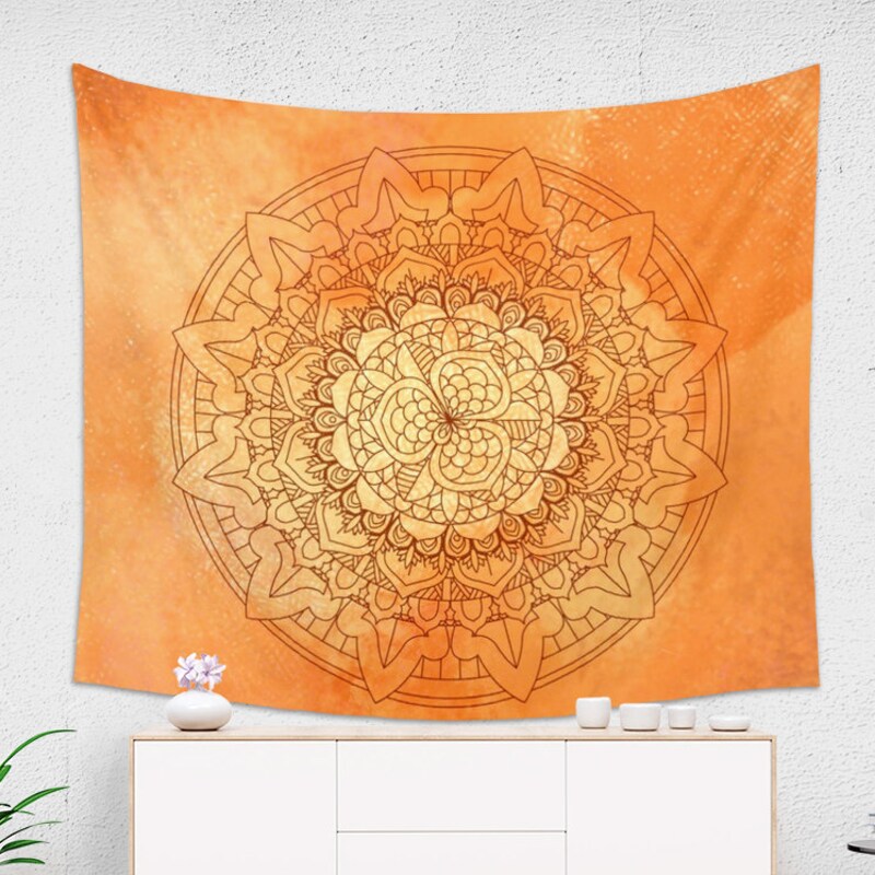 Trippy Tapestry - Etsy