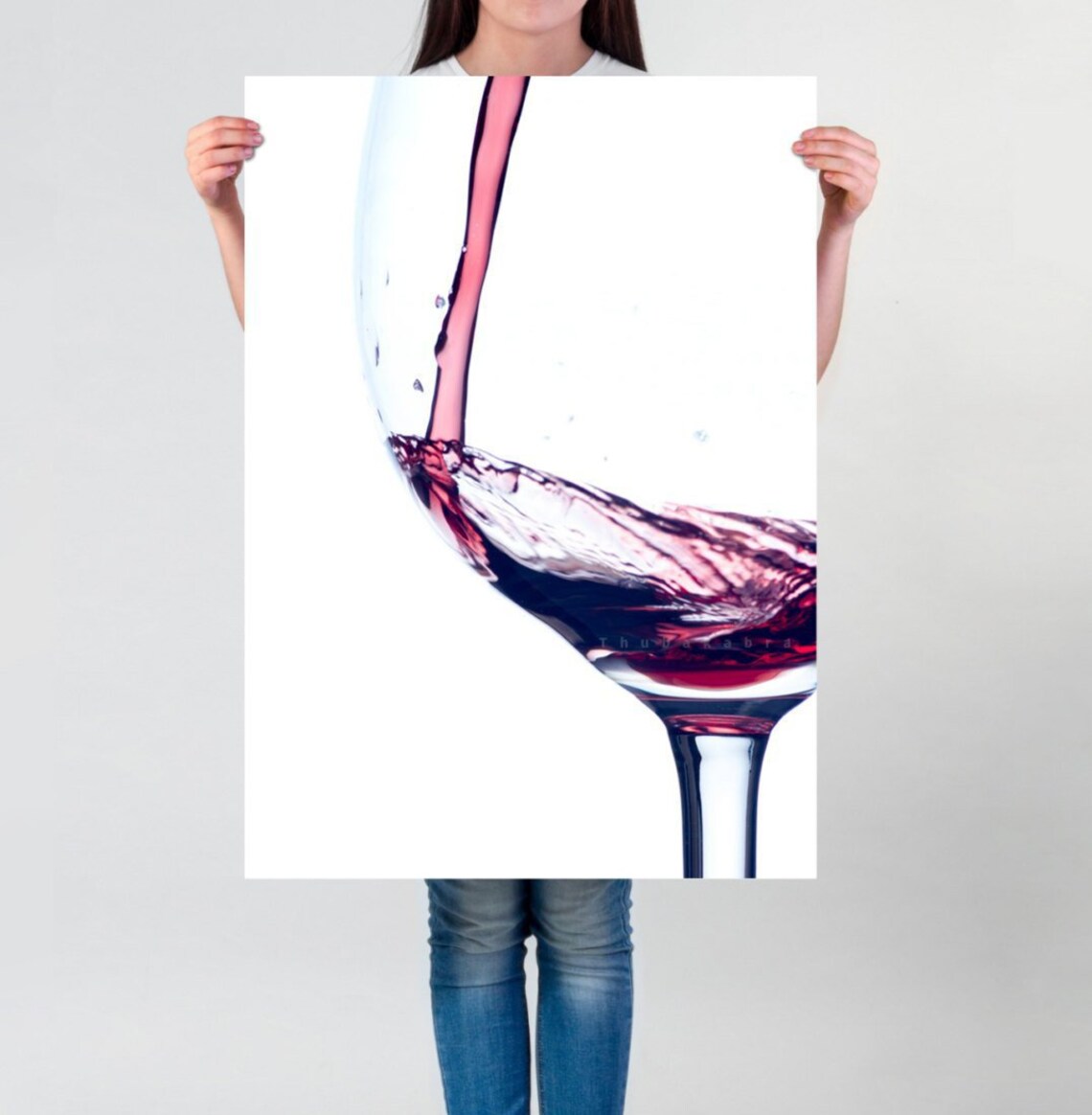 Wine Wall Art Red Wine Art Print Wall Decor Wine Print for | Etsy