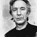 Alan Rickman Art Print Alan Rickman Poster Black and White Large Wall ...