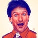 Robin Williams Print Happy Robin Williams Portrait Poster - Etsy