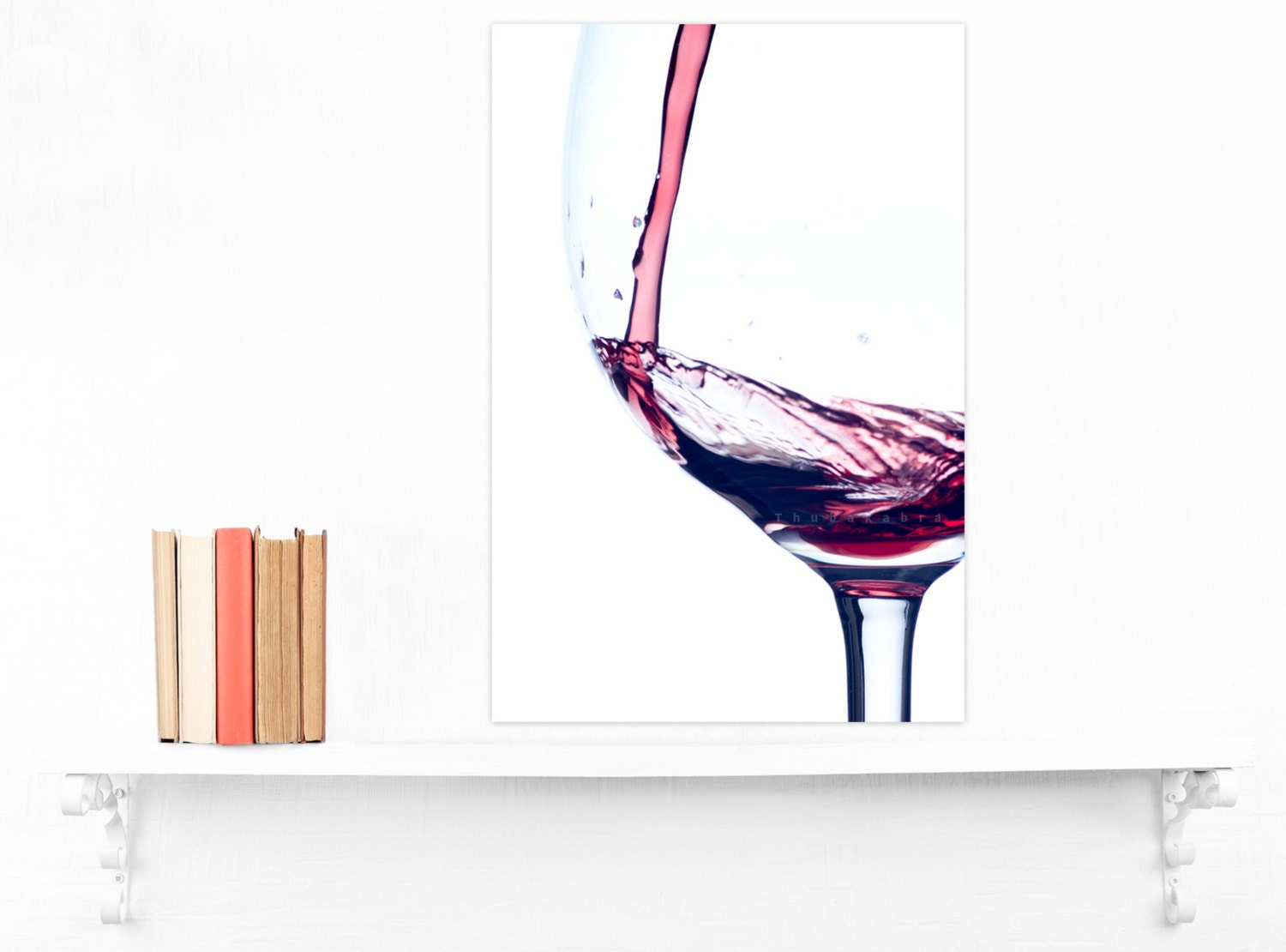 Wine Wall Art Red Wine Art Print Wall Decor Wine Print for | Etsy