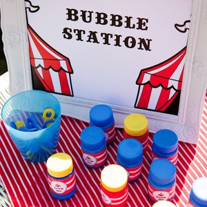 Circus / Big Top Themed Party Sign / Custom Text / Circus Party - Etsy