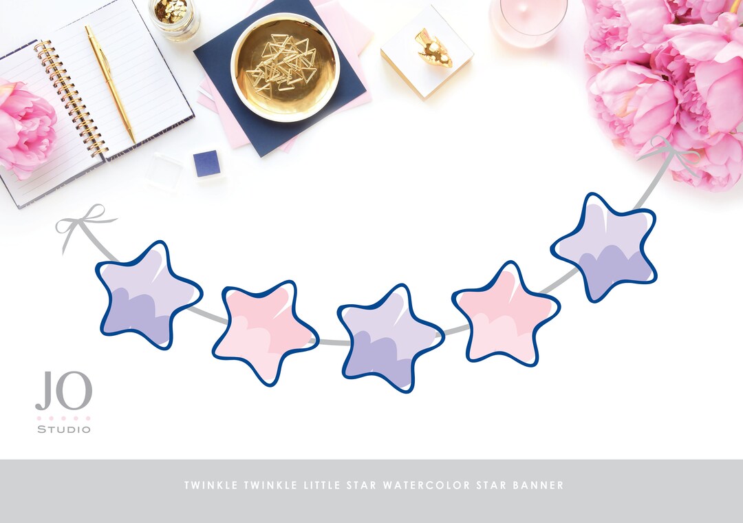 Twinkle Twinkle Little Star Themed Banner / Bunting / for a Twinkle ...