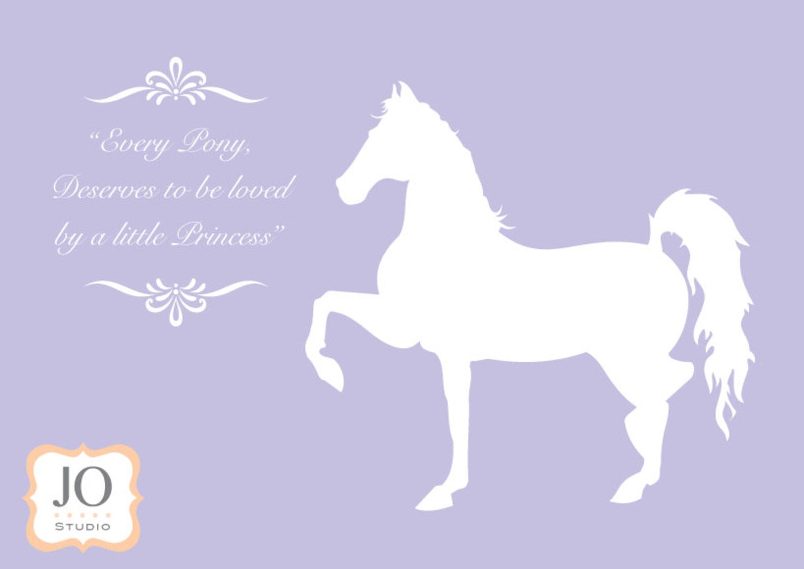 Princess / Princess and the Pony Horse Sweet Table Backdrop | Etsy